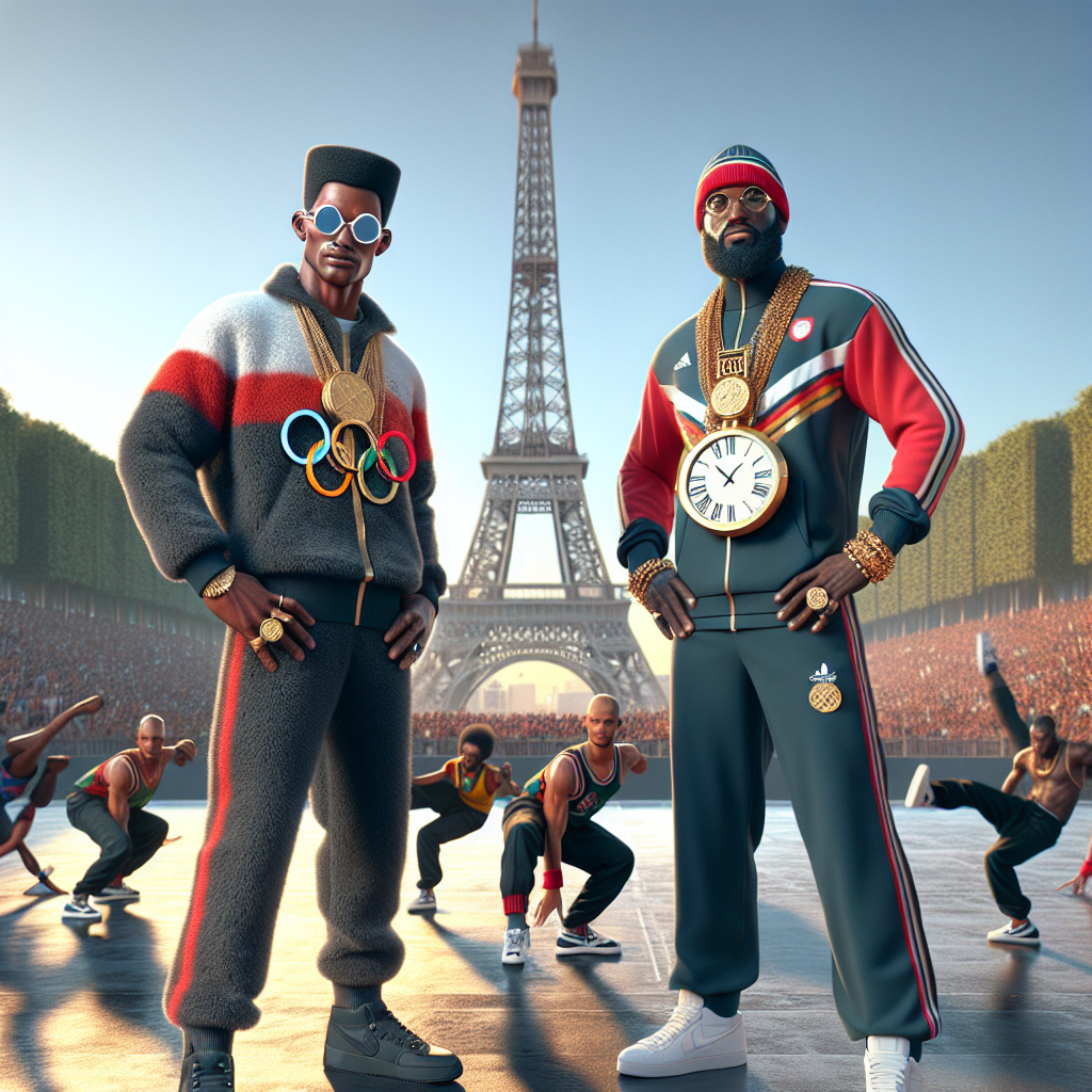 Paris Olympics Celebrate American Hip-Hop Victory Globally by Graveyar ...
